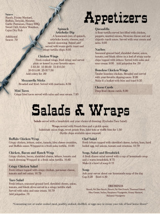 Traditional American Food | Kimball, MN | Triple R Grill and Bar